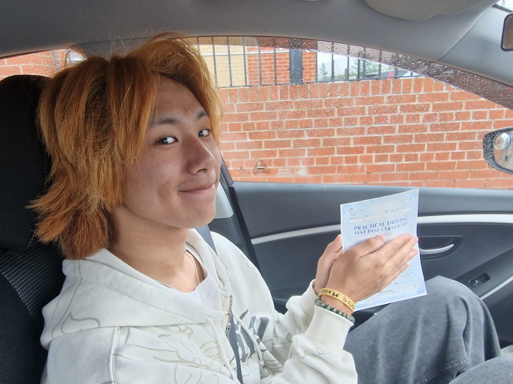 Lucas bags a First Timer. - Driving Lessons Wakefield, instructor ...